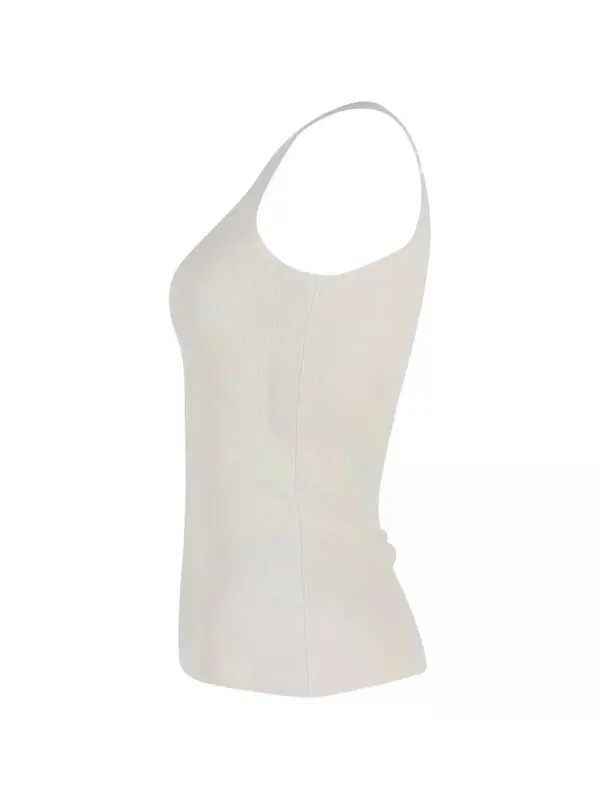 TOTEME Ribbed Square-neck Tank Top