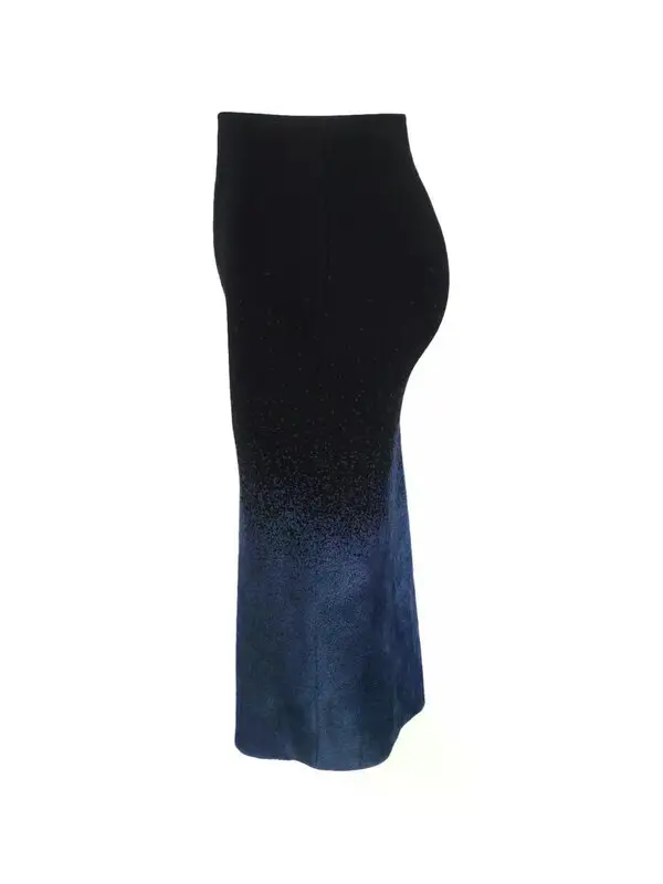 Roland Mouret Gradient Wool Skirt