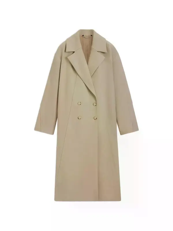 BOSS Double-breasted Notched Lapel Coat