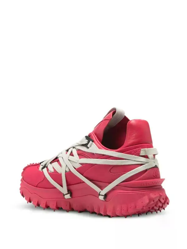 Moncler Trailgrip Megalace® Lace-up Sneakers - Pink