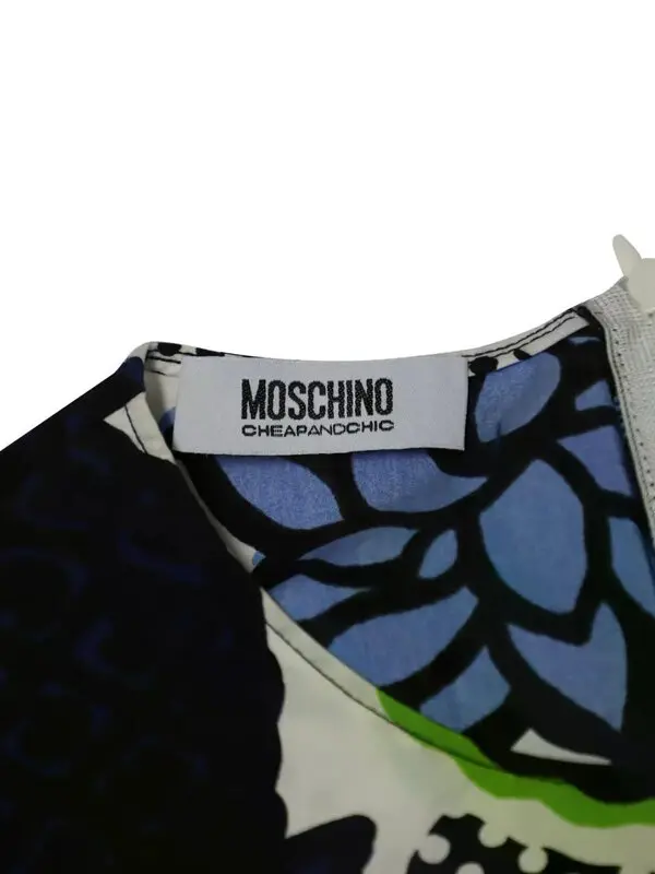 Moschino Polka Dot And Pineapple Blouse