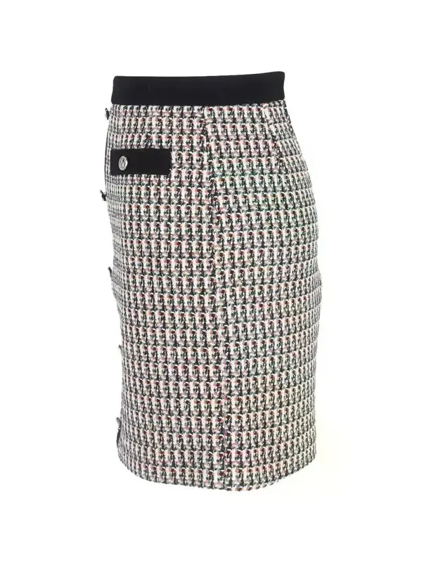 Maje Buttoned Mini Skirt