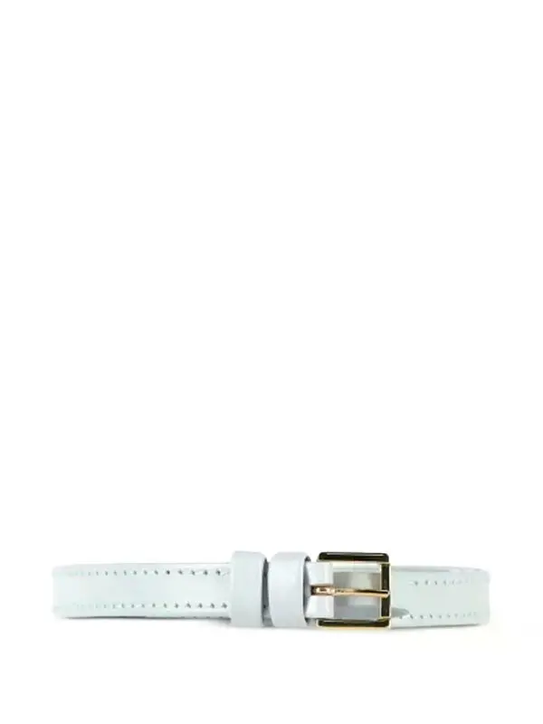 Elie Saab Leather Belt - Blue