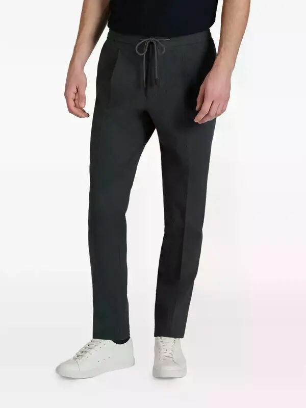 Incotex Seersucker Drawstring Trousers