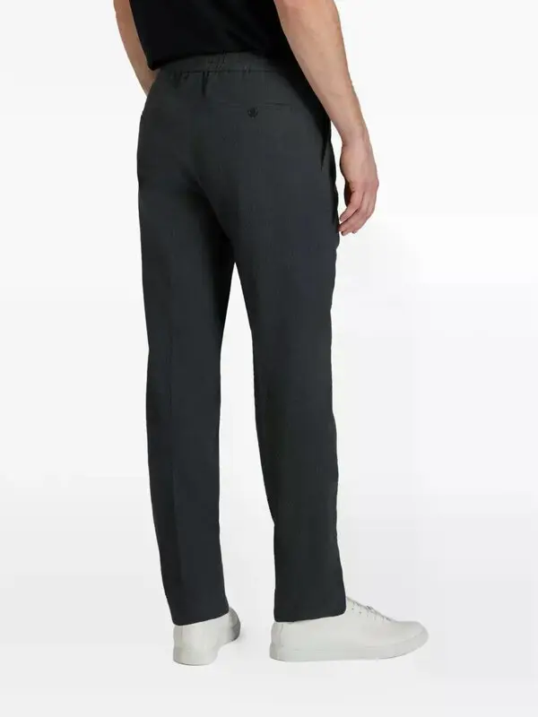 Incotex Seersucker Drawstring Trousers