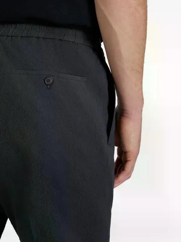 Incotex Seersucker Drawstring Trousers