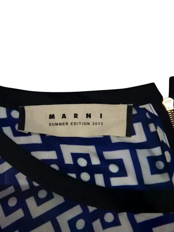 Marni Geometric-pattern Blouse