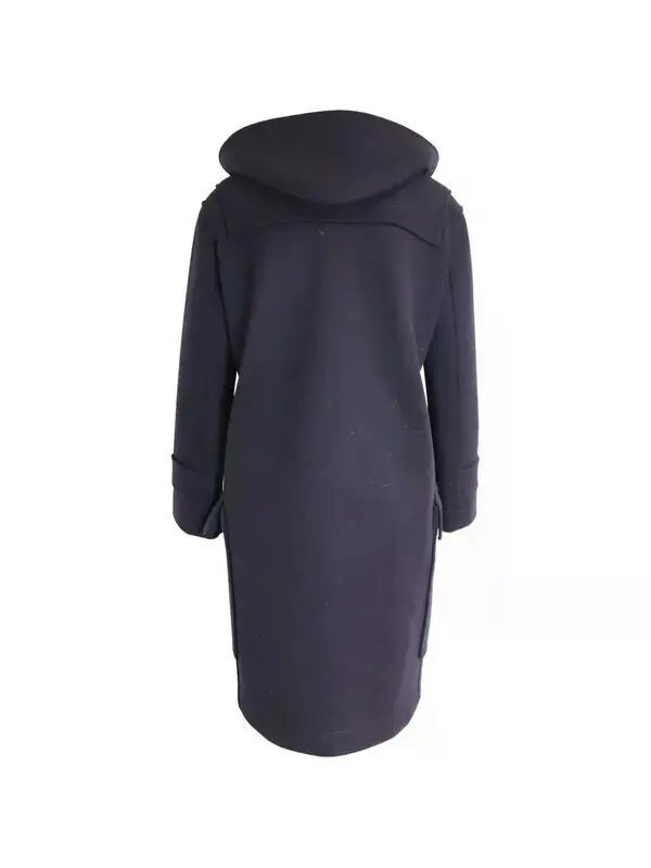Celine Single-breasted Hooded Coat