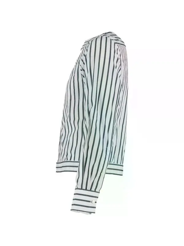 LANVIN Striped Buttoned Blouse