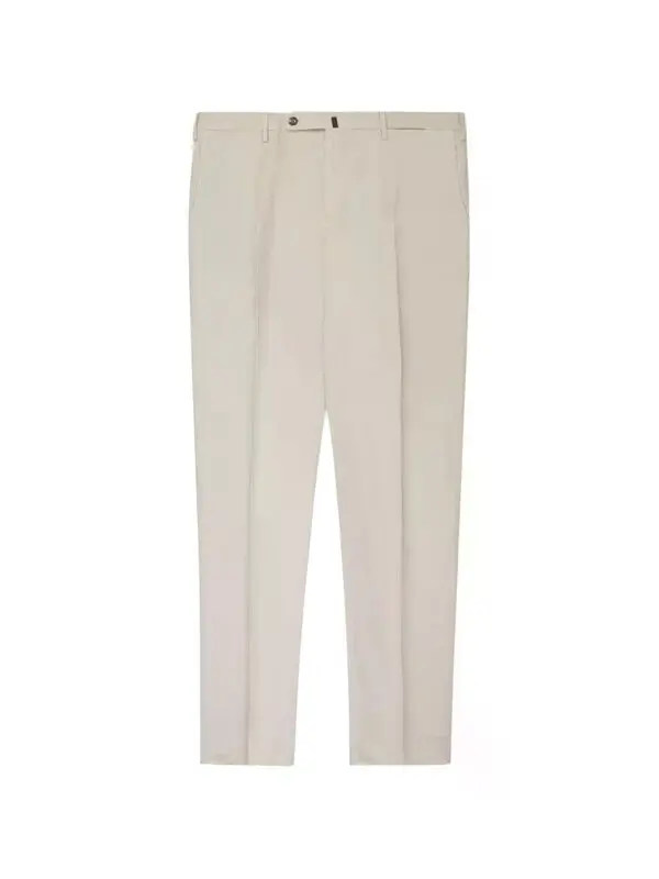 Incotex Chinolino Pleated Trousers - Neutrals
