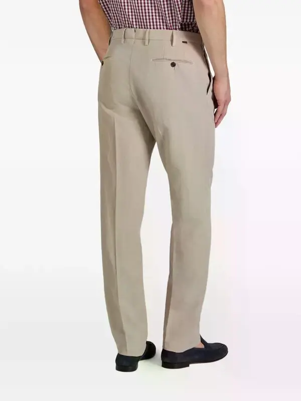 Incotex Chinolino Pleated Trousers - Neutrals