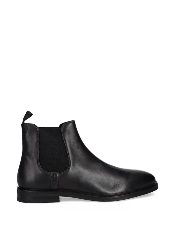 Gant Elasticated Pull Tab Boots - Black