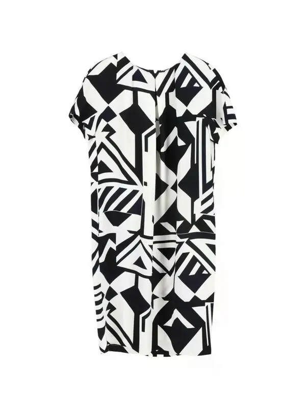 Max Mara Geometric-print Dress