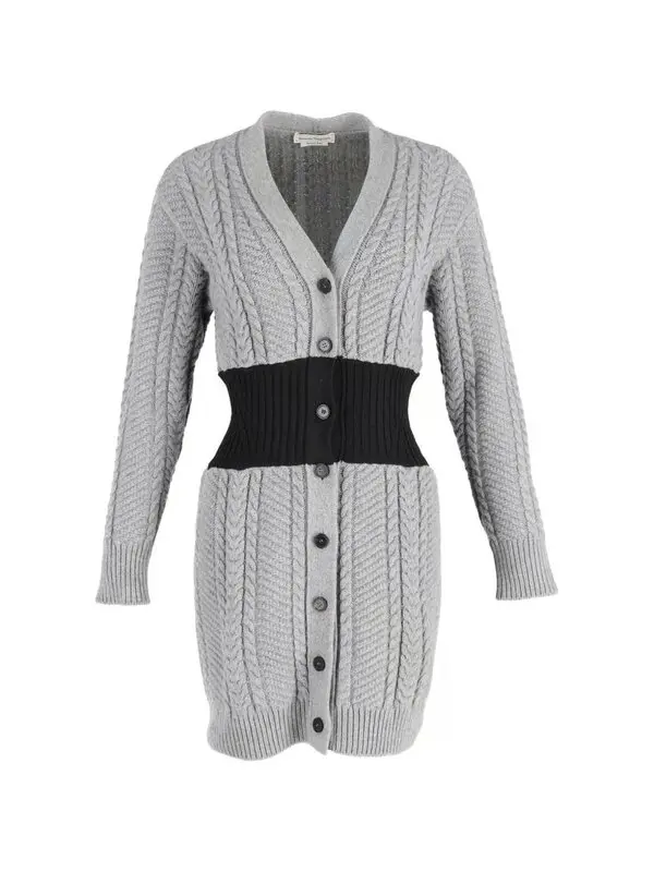 Alexander McQueen Cable-knit Cardigan