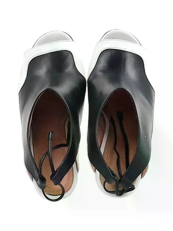 Roland Mouret Damier Peep-toe Ankle Boots