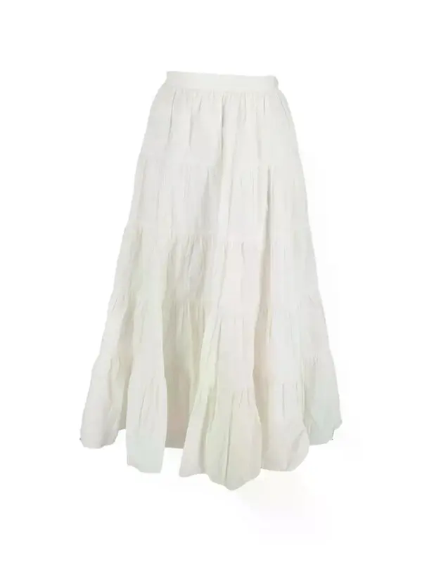Ulla Johnson Tiered Midi Skirt