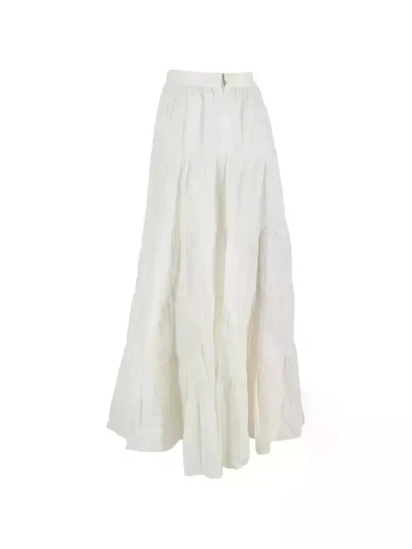 Ulla Johnson Tiered Midi Skirt