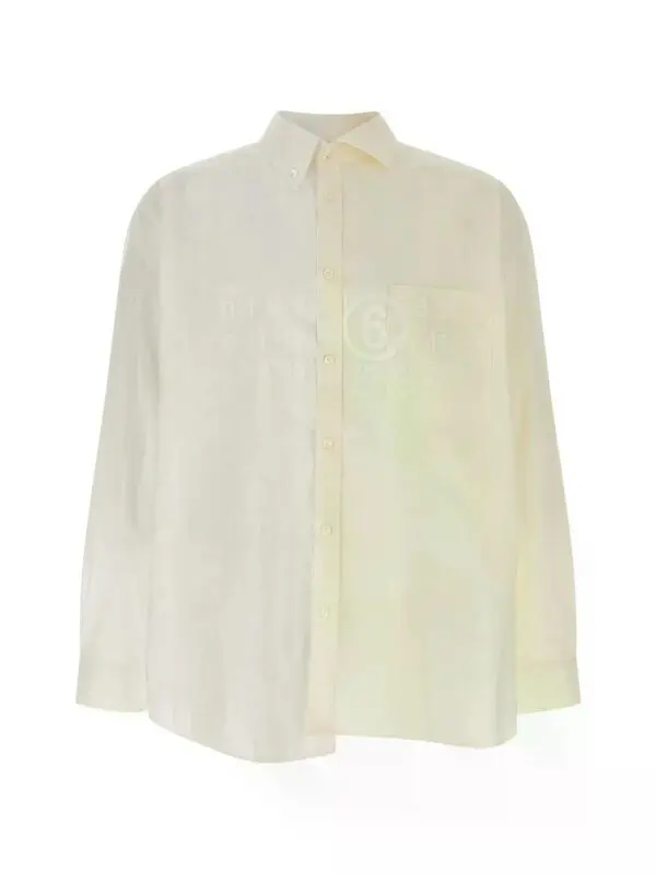 MAISON MARGIELA Panelled Shirt - White