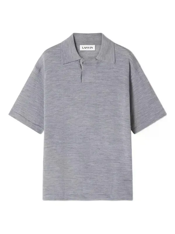 LANVIN Buttoned Polo Shirt
