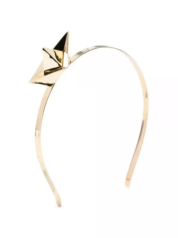 Vivetta Origami Boat Hairband - Gold