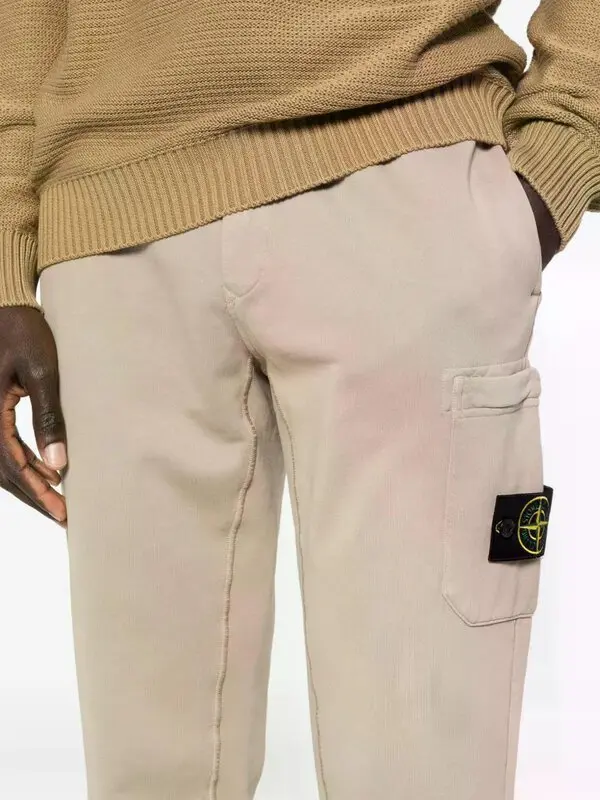 Stone Island Drawstring Cargo Trousers