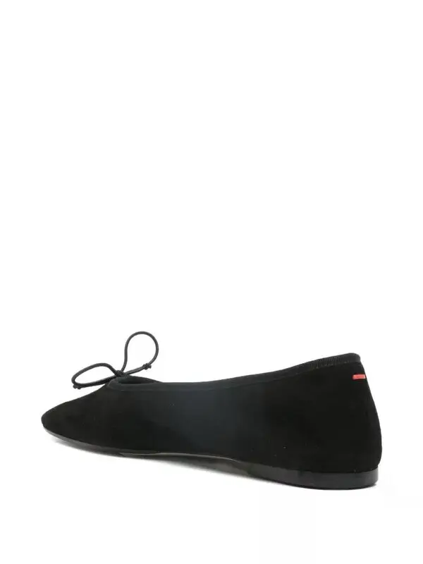AeydĒ Tiby Bow Ballet Flats - Black