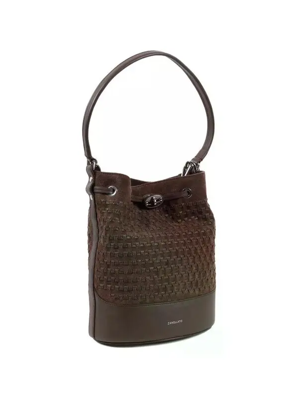 ZANELLATO Mondà Small Bucket Bag - Brown