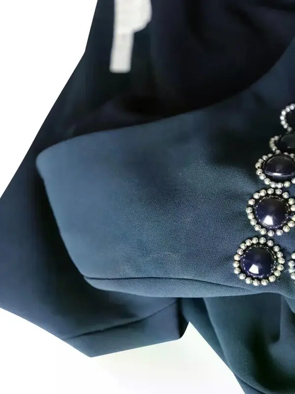 diane von furstenberg beaded dress DVF DIANE VON FURSTENBERG Black Silk Beaded V Neckline Sleeveless Even –  Second Wave Couture main image 1
