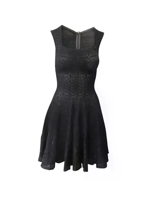 Alaïa Textured Flared Dress