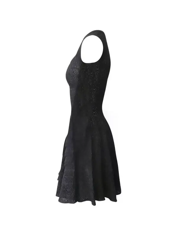 Alaïa Textured Flared Dress