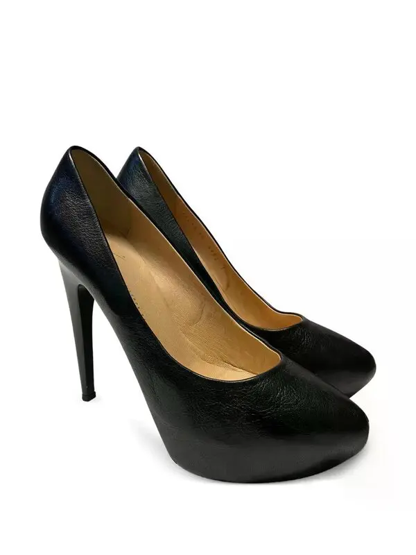 GIUSEPPE ZANOTTI Leather Pumps - Black