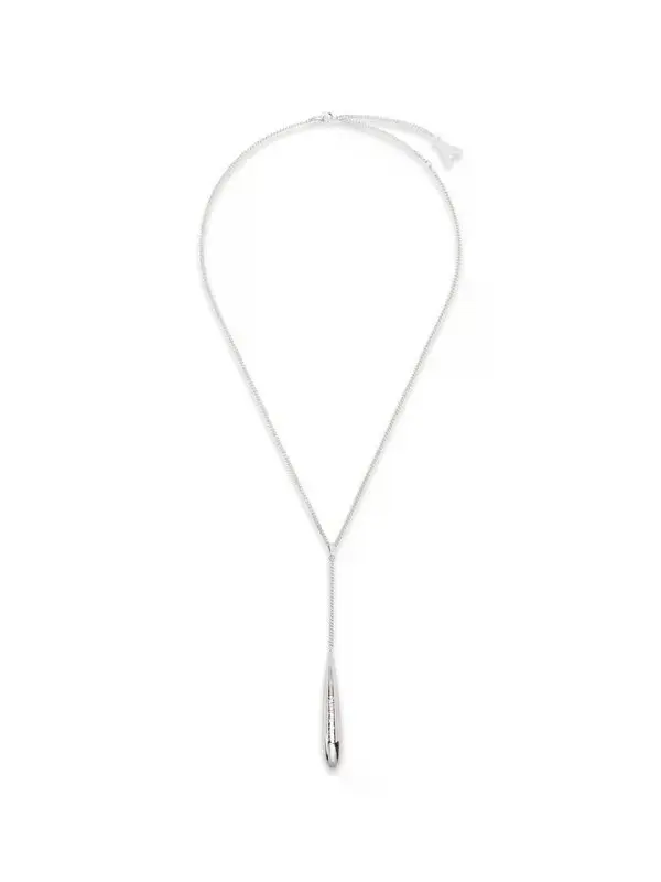 Patrizia Pepe Drop-pendant Necklace - Silver