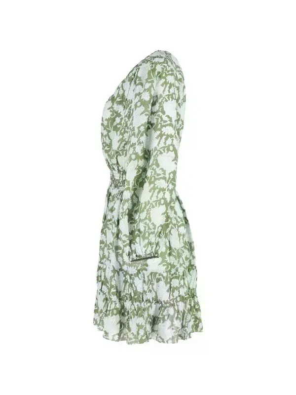 Maje Floral-pattern Mini Dress