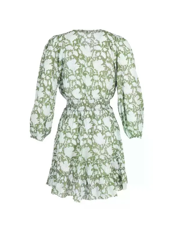 Maje Floral-pattern Mini Dress