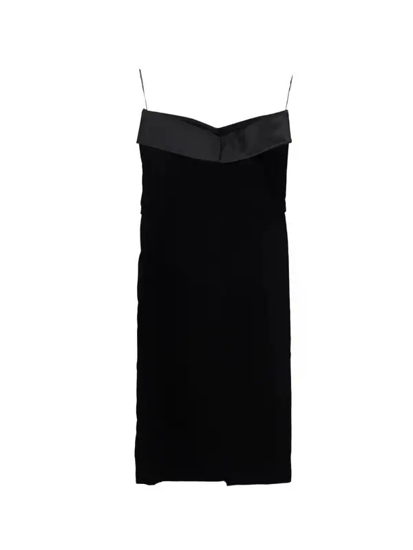 Saint Laurent Velvet Mini Dress