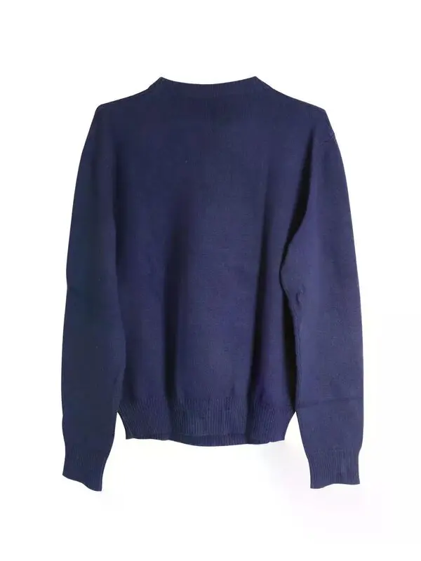 LANVIN Flame Jacquard Knit Jumper