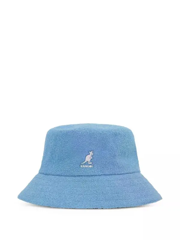 KANGOL Logo Scarf - Blue
