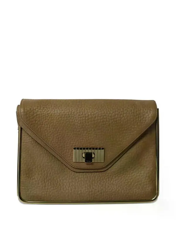 Chloé Sally Leather Shoulder Bag - Brown
