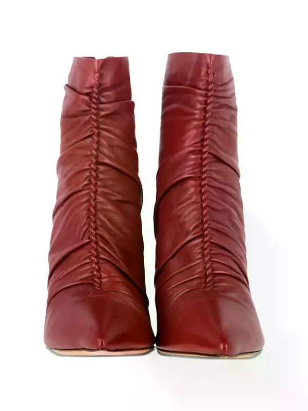 ALEXANDRE BIRMAN Susanna Ruched Ankle Boots