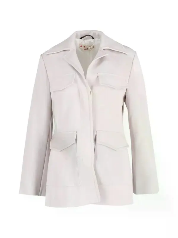 Marni Collared Flap-pocket Coat