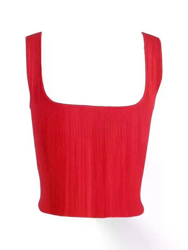 REFORMATION Ribbed-knit Tank Top