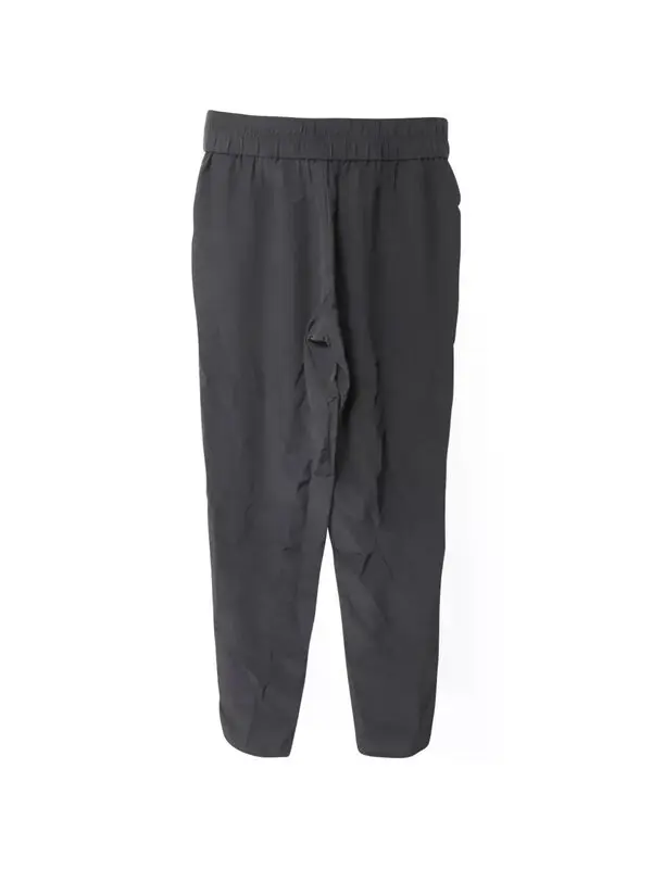 ALEXANDER WANG Garterised Waistband Straight-leg Trousers