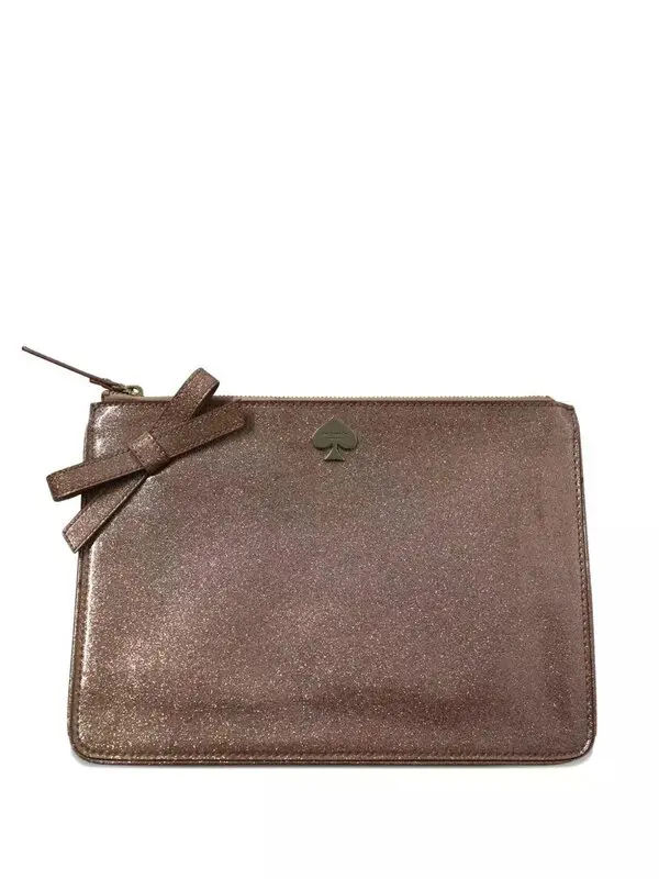 Kate Spade New York Glitter Bow Pouch