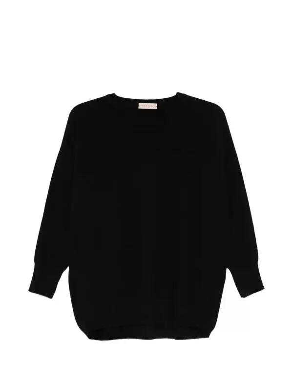 PUROTATTO Round Neck Sweater