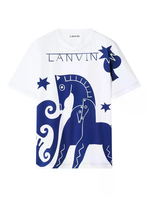 LANVIN Graphic-print T-shirt