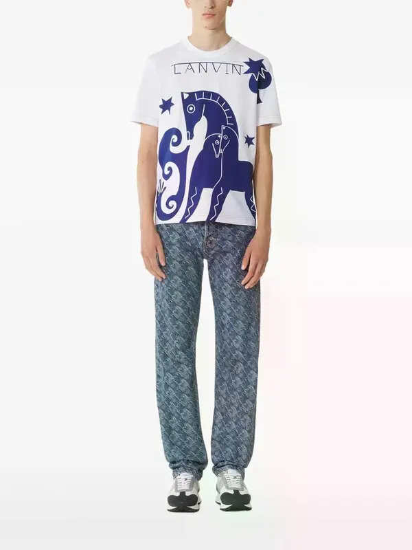 LANVIN Graphic-print T-shirt