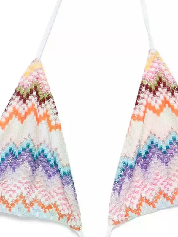 Missoni Zig-zag Pattern Swimsuit