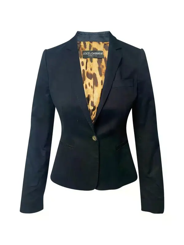 Dolce & Gabbana Leopard-print Blazer