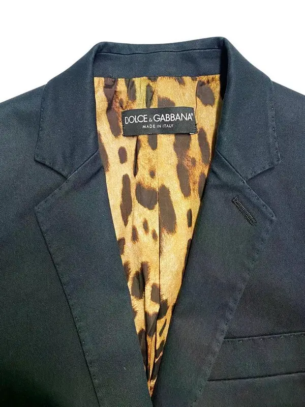 Dolce & Gabbana Leopard-print Blazer