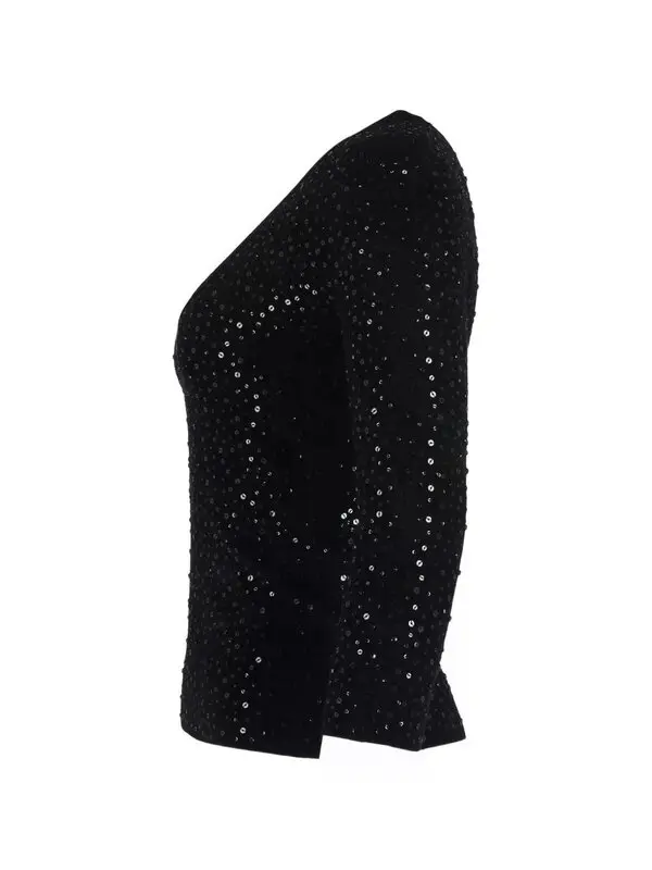 Michael Kors Sequinned Long Sleeve Sweater
